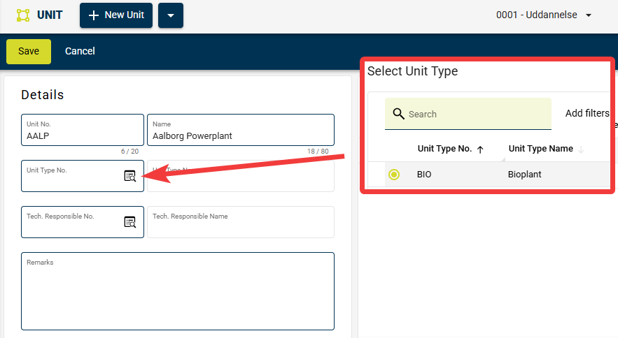 Site Management: Certificates and Unit Types – INEXTIA Support