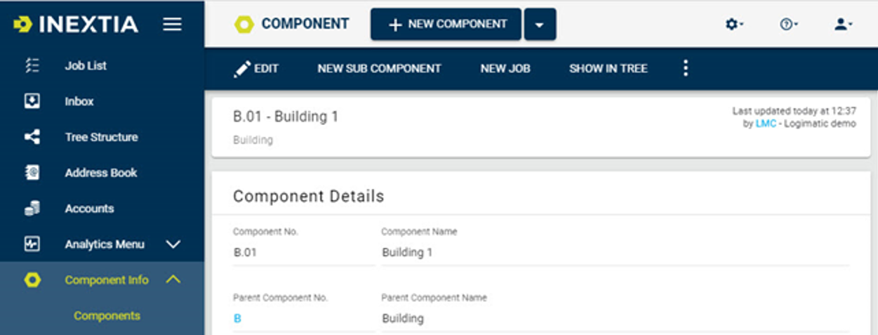 Interfaz de Pagina – INEXTIA Support